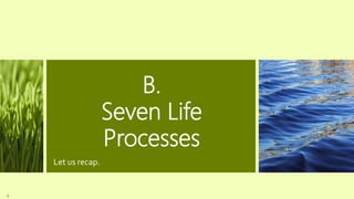 Biodiversity: Classification of living organisms | PPTX