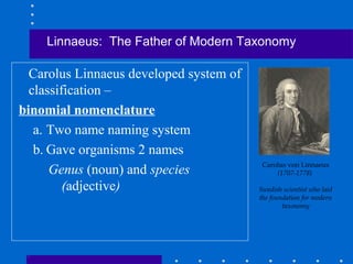 Biodiversity classification 2013 | PPT