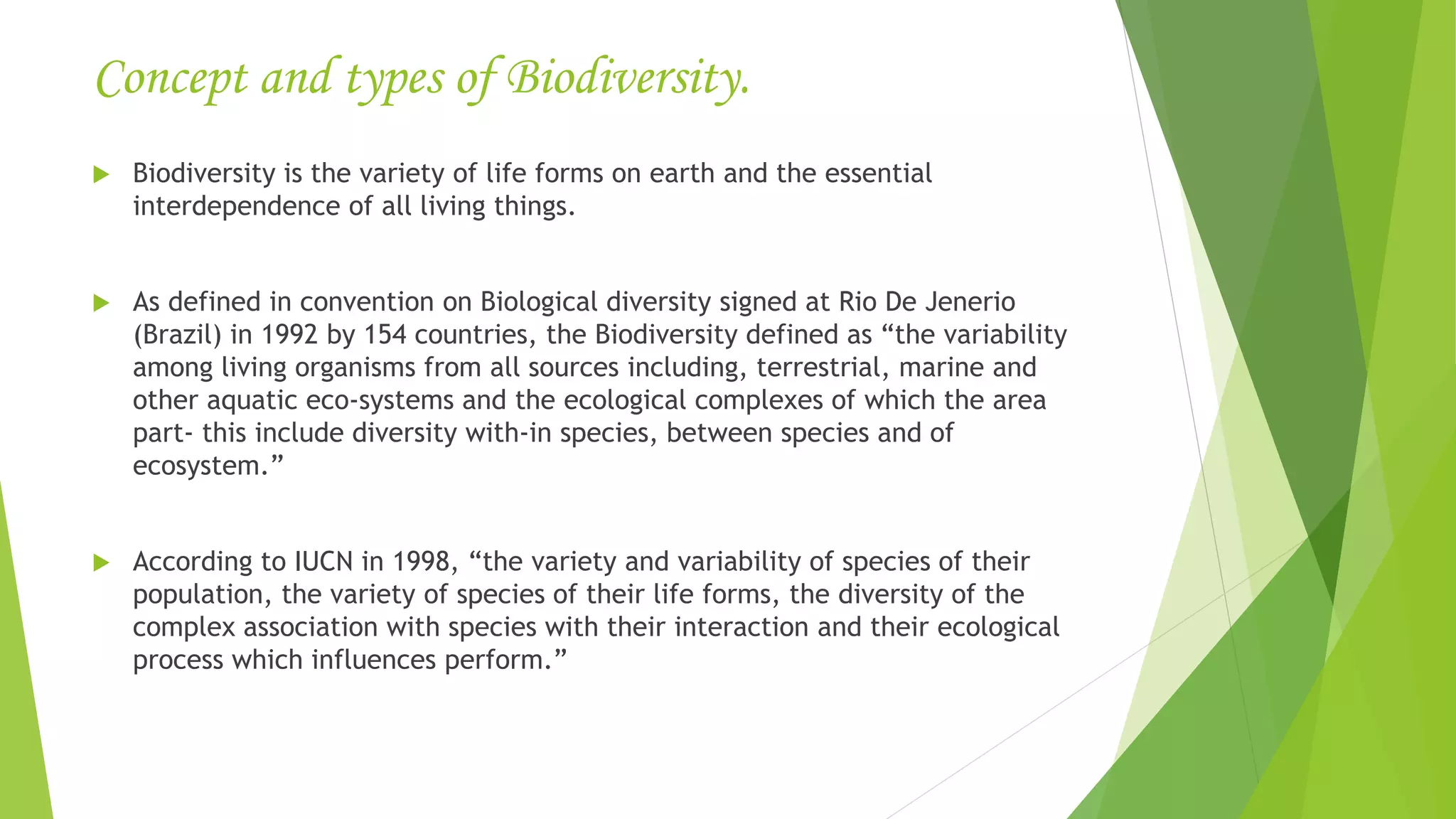 Biodiversity Conservation | PPTX