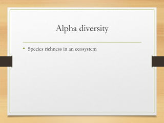 Biodiversity & its conservation | PPTX