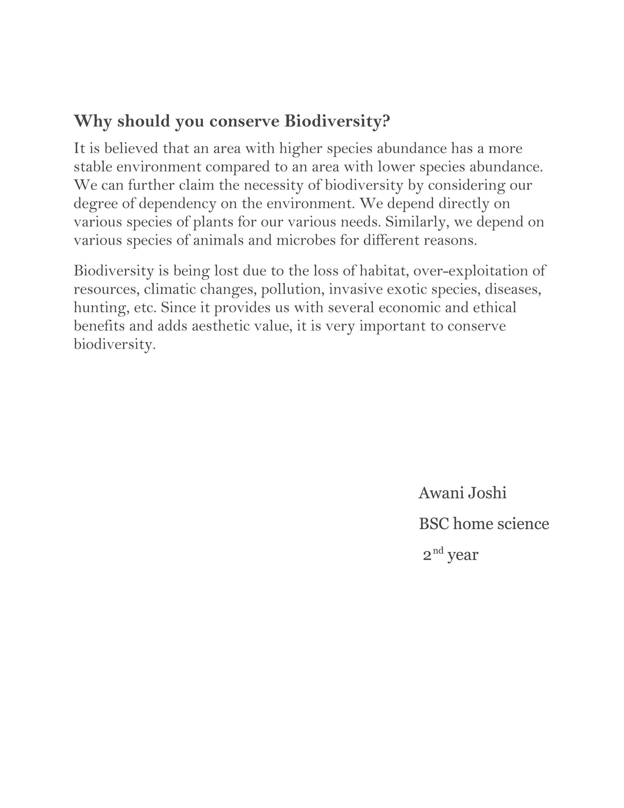 Biodiversity Conservation and preservation.docx