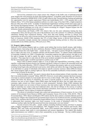 Biodiversity conservation and commercial bushmeat hunting challenges in african parks and ...