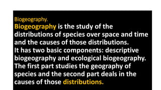 Biodiversity conservation , principles and characteristics ( by ...