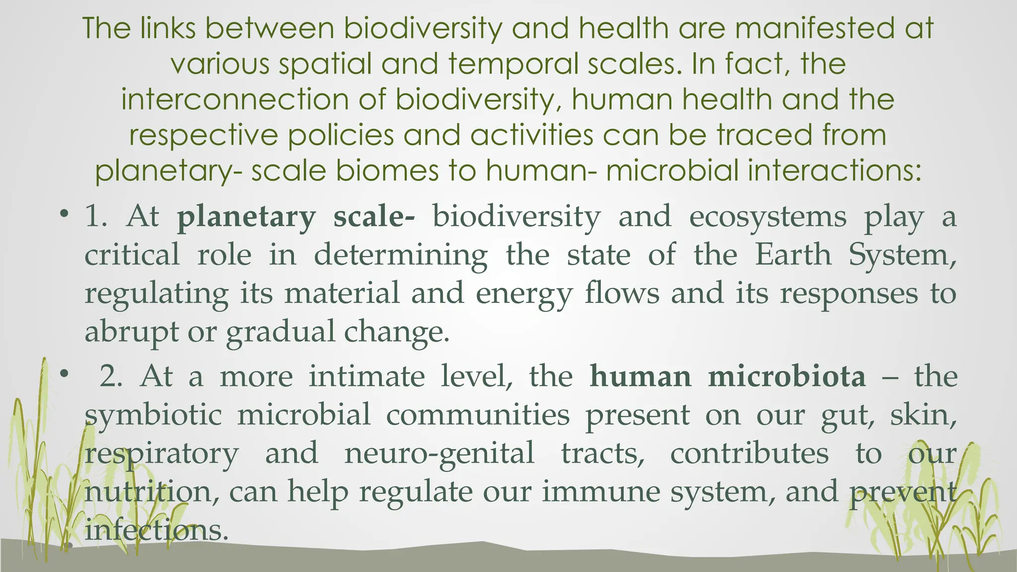 BIODIVERSITY, ECOSYSTEM STABILITY, ENDANGERED SPECIES ACTS.pptx