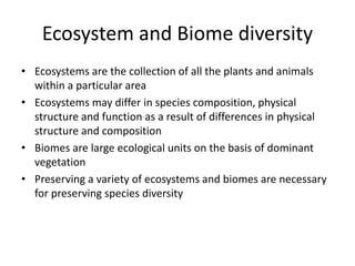 biodiversity & Ecosystem types class notes 4.ppt