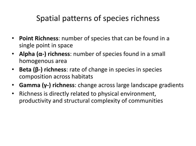 Biodiversity And Ecosystem Types Class Notes 4 Ppt