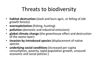 biodiversity & Ecosystem types class notes 4.ppt