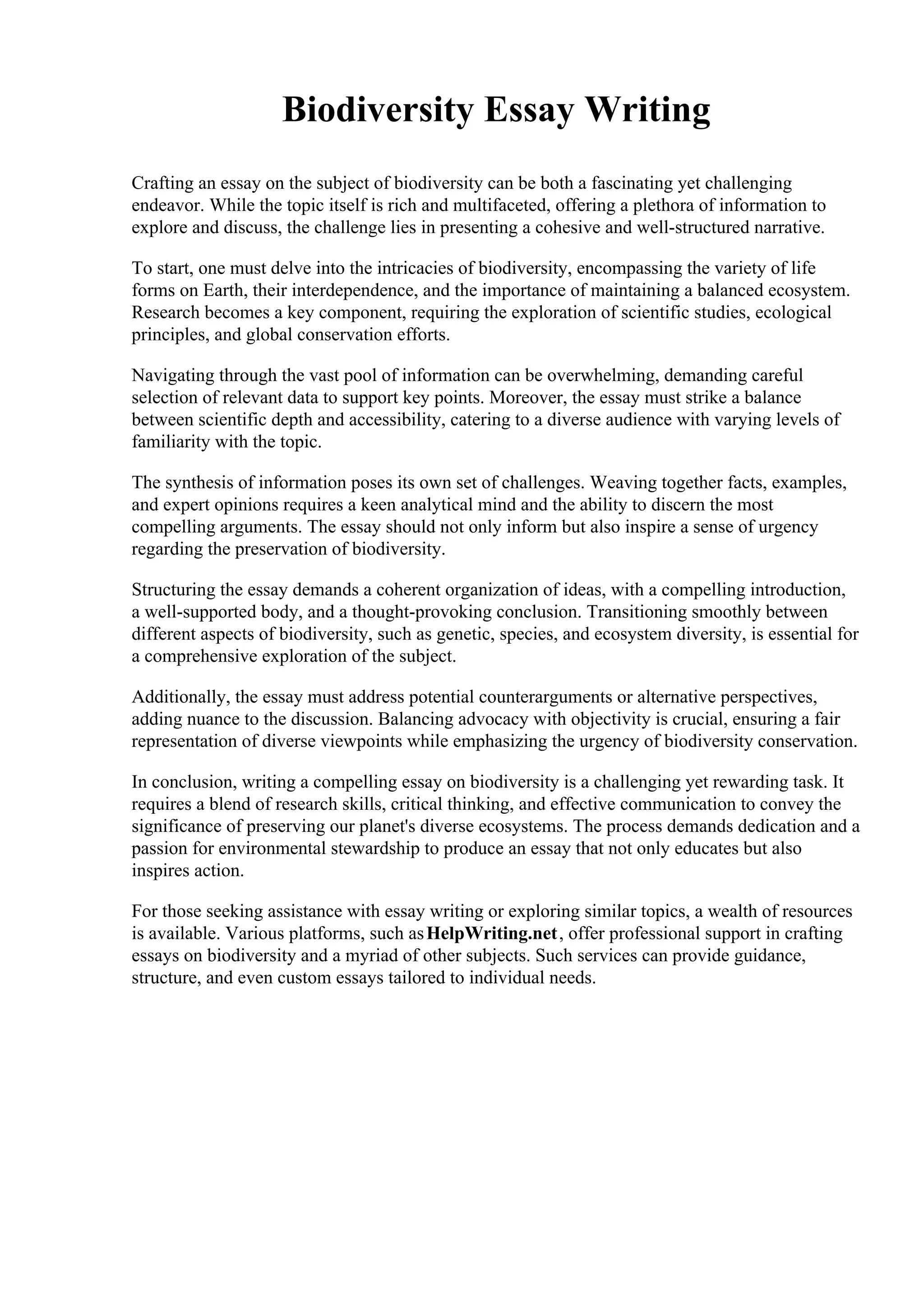 Biodiversity Essay Writing.pdf
