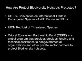 Biodiversity Hotspots | PPT