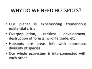 Biodiversity Hotspots | PPTX