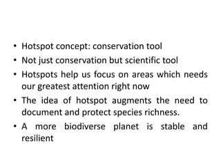 Biodiversity Hotspots | PPTX