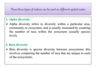 biodiversity indices ppt.pptx