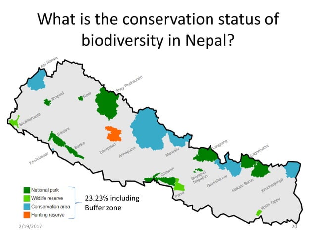 Biodiversity and its conservation in Nepal | PDF | Environmental ...