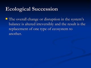 Biodiversity in the ecosystem | PPT