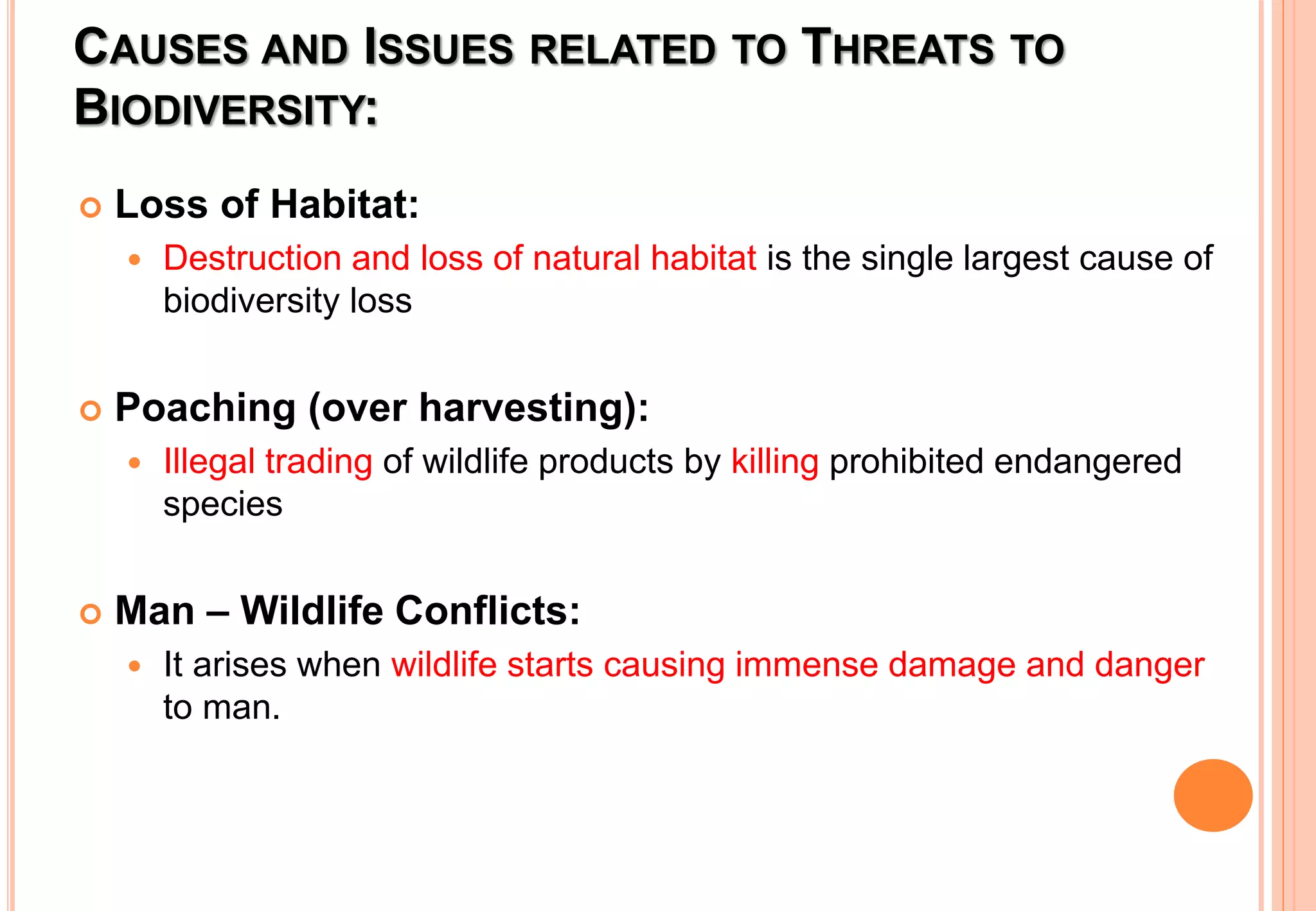 Biodiversity and its conservation | PPTX