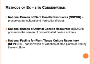 Biodiversity and its conservation | PPTX