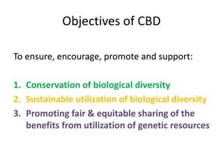 Biodiversity law and policy | PPTX