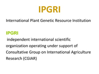 Biodiversity law and policy | PPTX