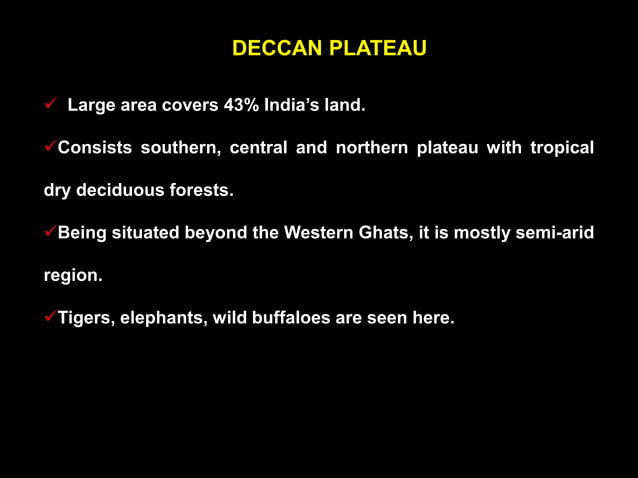 Biogeographical classification of India:Biodiversity | PPT