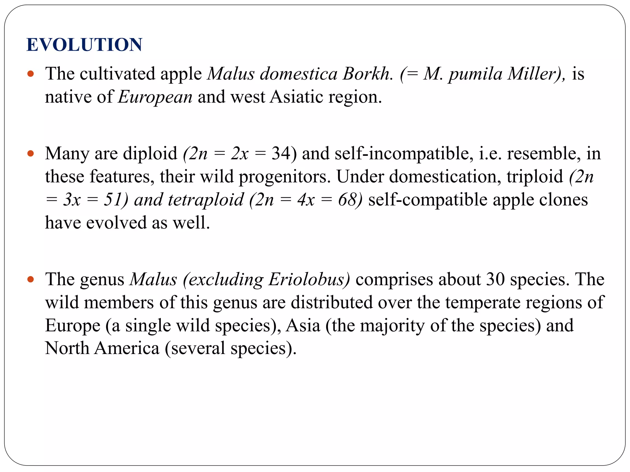 Biodiversity of apple | PPTX