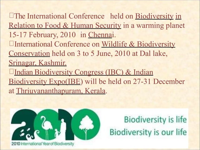 Biodiversity parks and case studies | PPTX