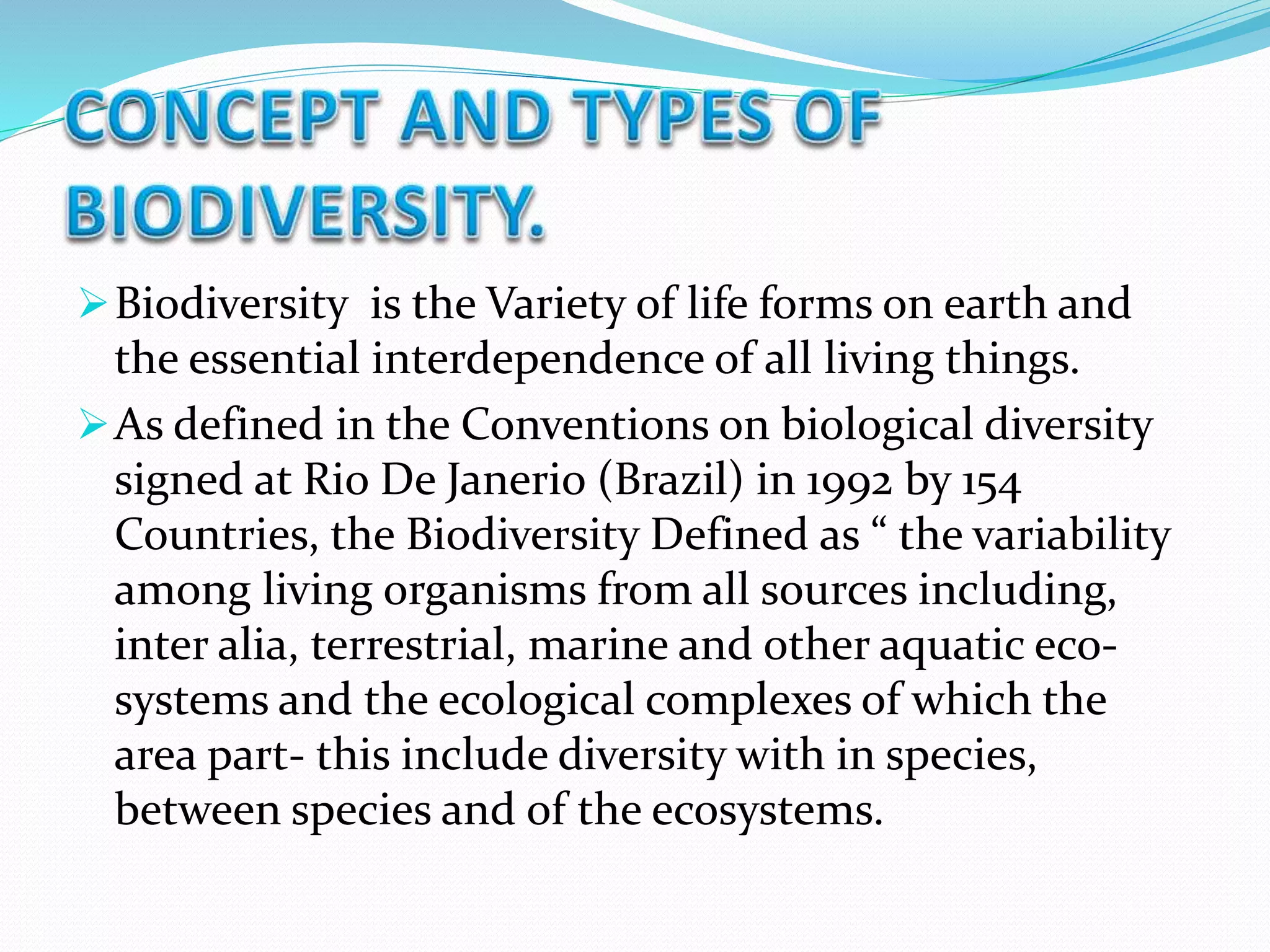 Biodiversity ppt | PPTX