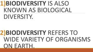 Science Form 2 Biodiversity | PPT