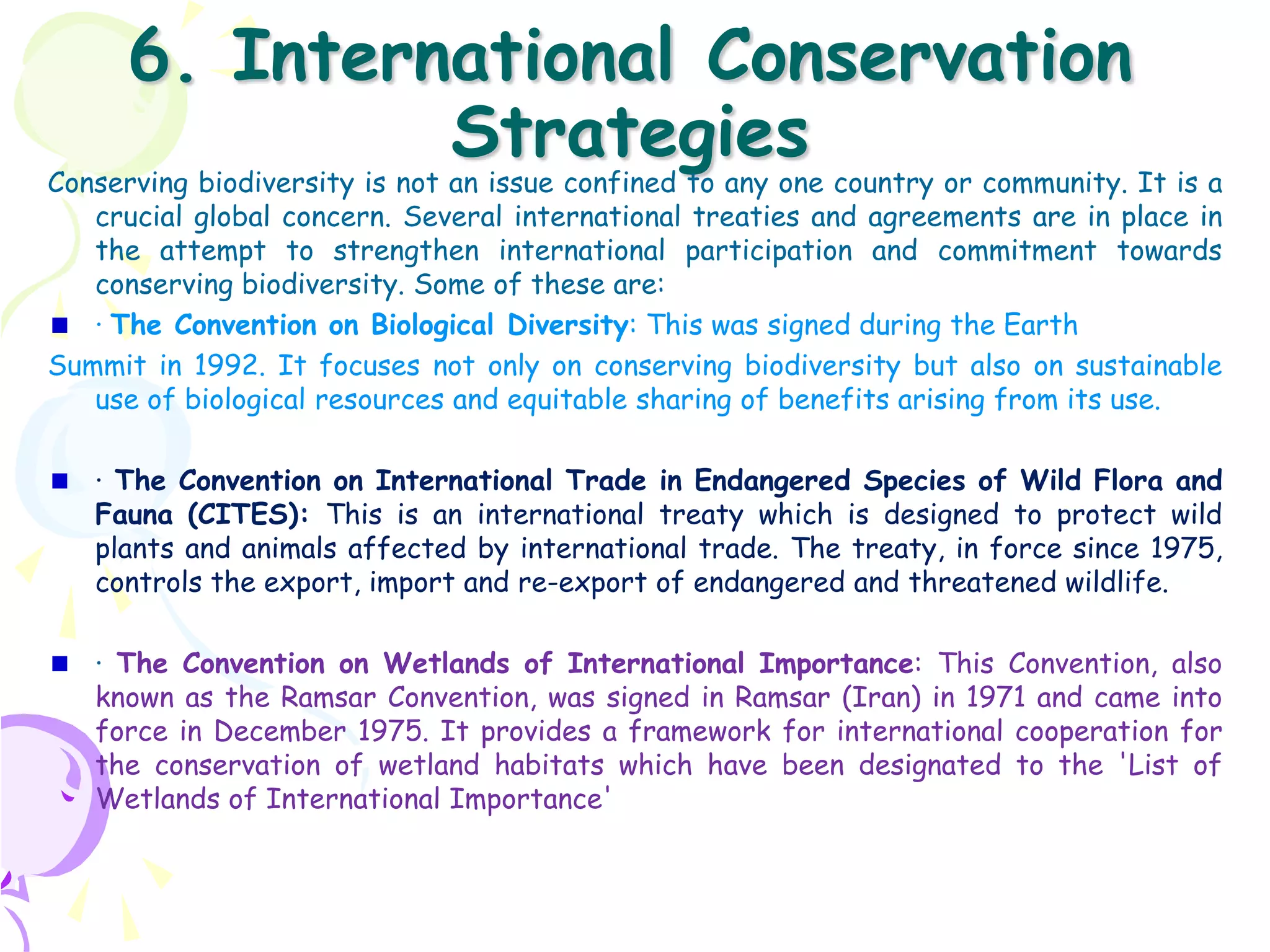 Biodiversity protection | PPTX