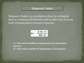 Biodiversity quantification ppt @ rp sir. | PPTX