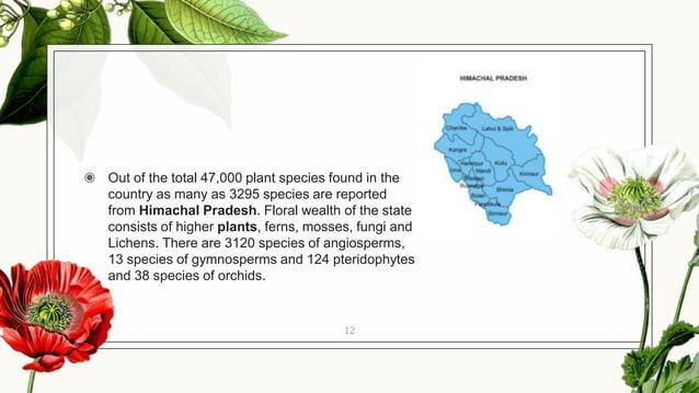 Biodiversity scenario in himachal pradesh | PPTX