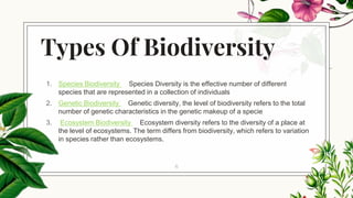 Biodiversity scenario in himachal pradesh | PPTX