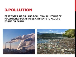 Biodiversity threats and conservation | PPTX