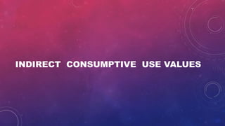 Biodiversity values | PPTX