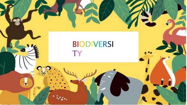 Importance of Biodiversity and classification | PPT | Free Download