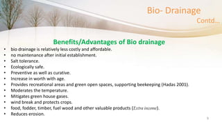 Biodrainage ppt | PPT