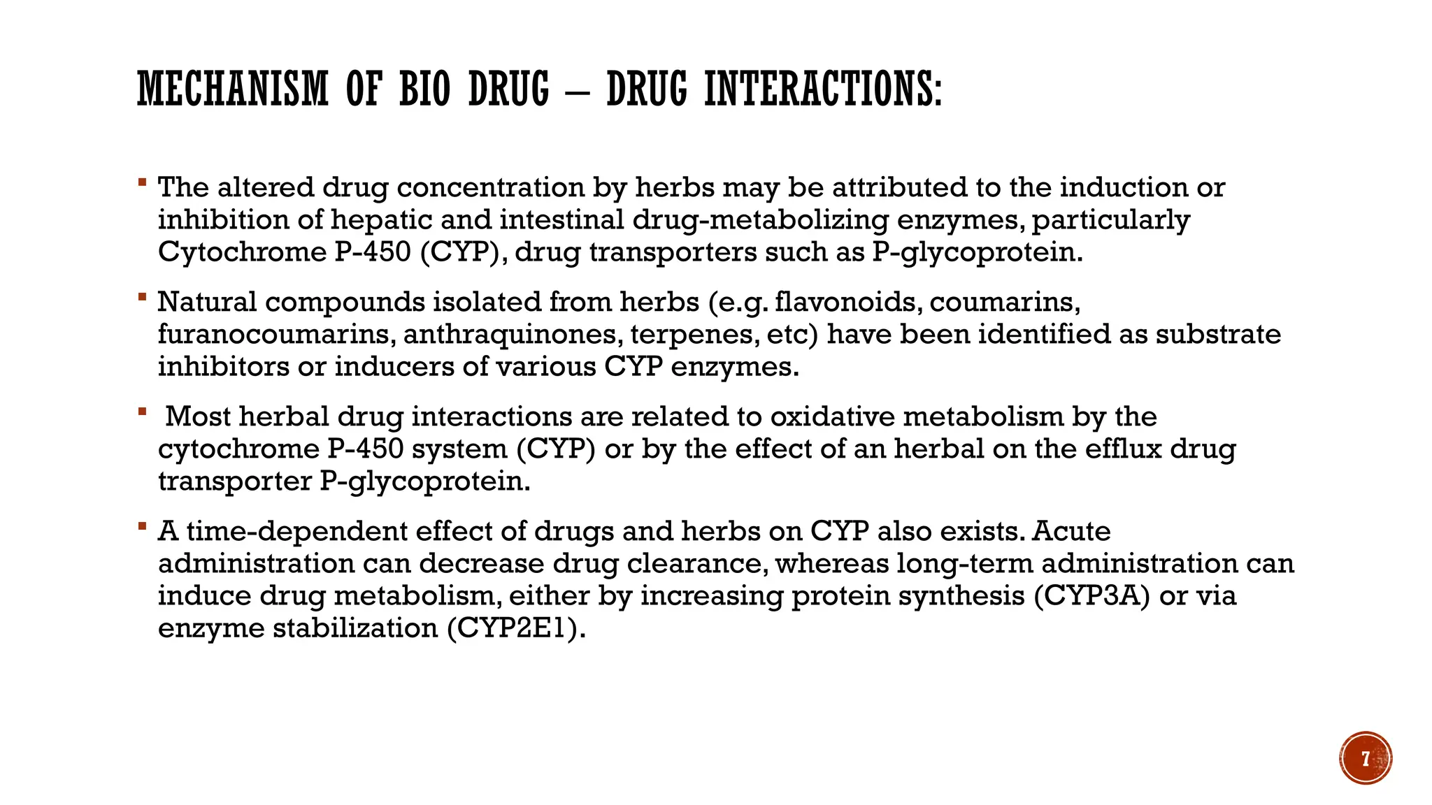 BIO DRUG (Herbal) – DRUG (Allopathy) INTERACTIONS | PPTX