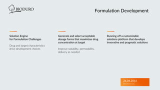 BioDuro Overview | PPT