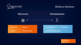 BioDuro Overview | PPT