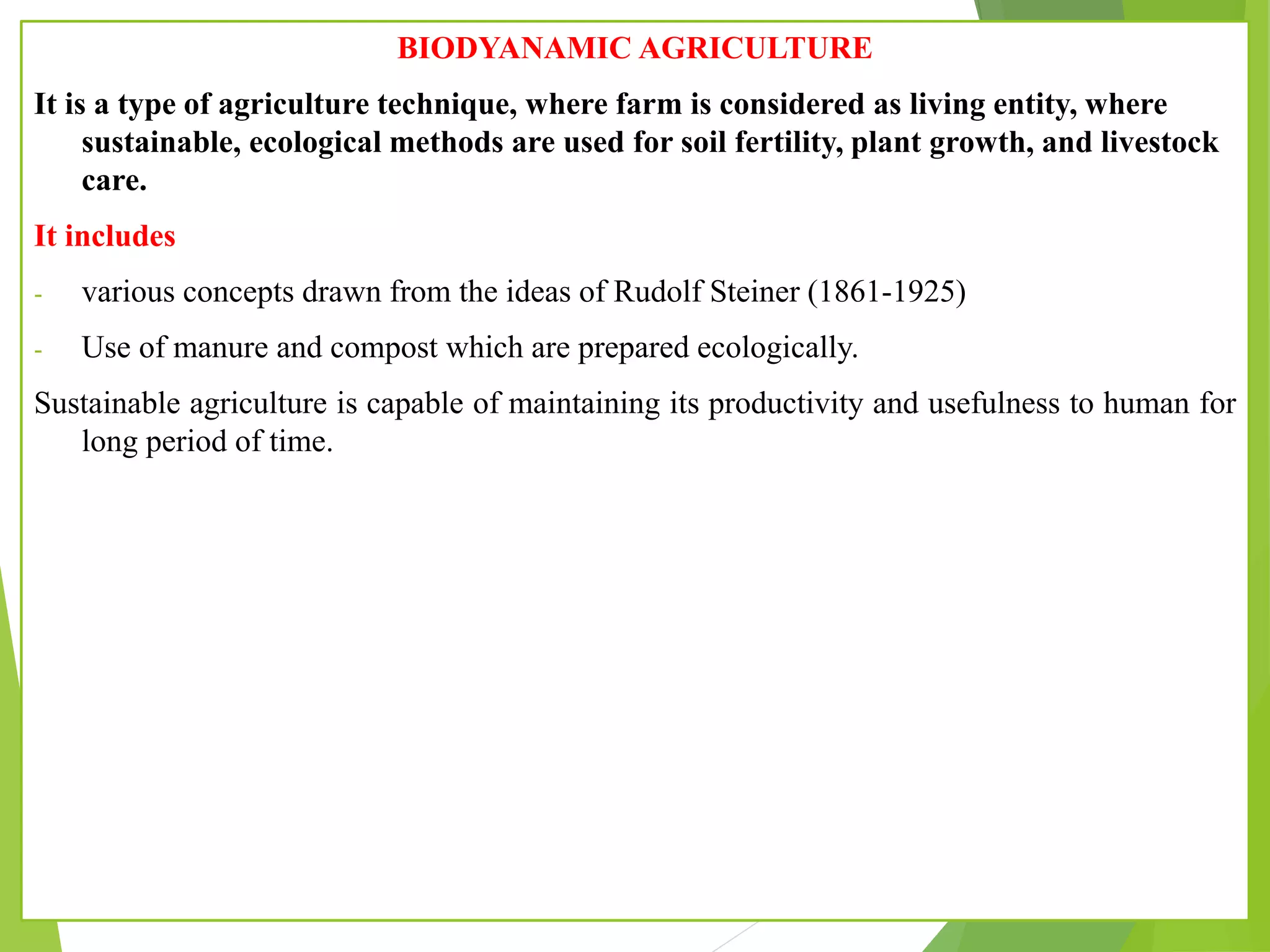 Biodyanamic Agriculture.pptx