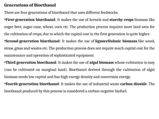 Bio eathnolo Production for environmental biotechnology | PPT