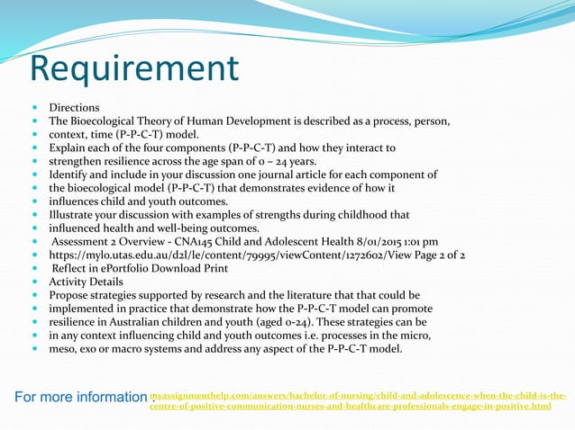 Bioecological Model | PPT