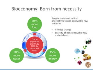 Sustainable growth from bioeconomy - The forest bioeconomy perspective ...