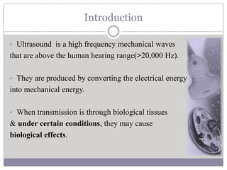 Bioeffect Of Ultra Sound | PPTX