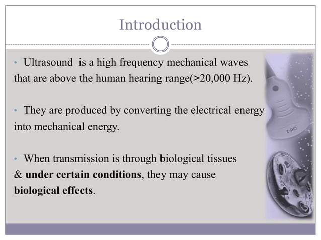 Bioeffect Of Ultra Sound | PPT