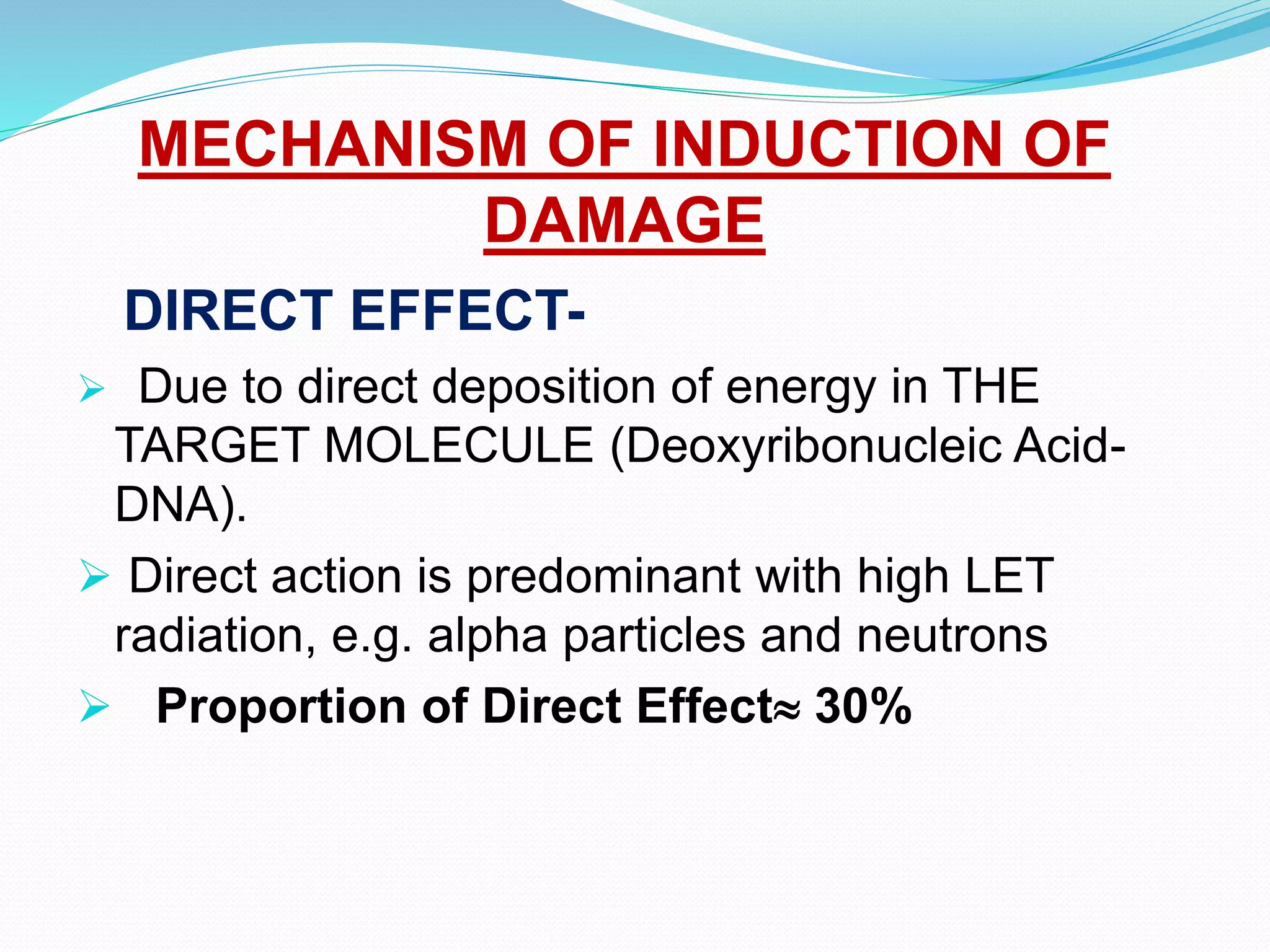 Biological effects of radiation | PPTX