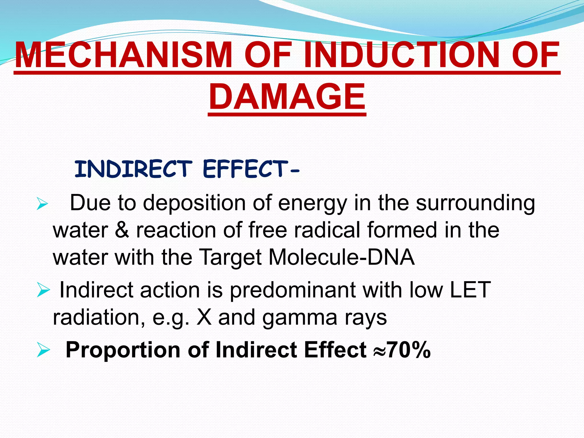 Biological effects of radiation | PPTX