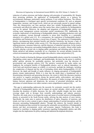 POSSIBILITIES AND LIMITATIONS OF BIODEGRADABLE PLASTICS | PDF