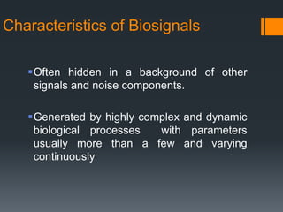 Bioelectrical signals | PPTX