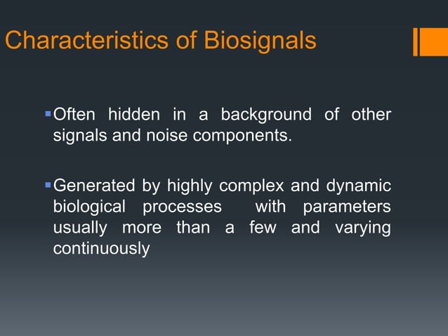 Bioelectrical signals | PPTX