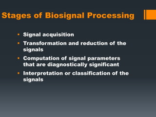 Bioelectrical signals | PPTX